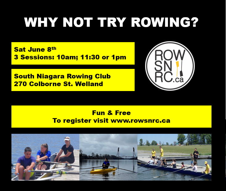 South Niagara Rowing Club - Rowing the South Welland Canal