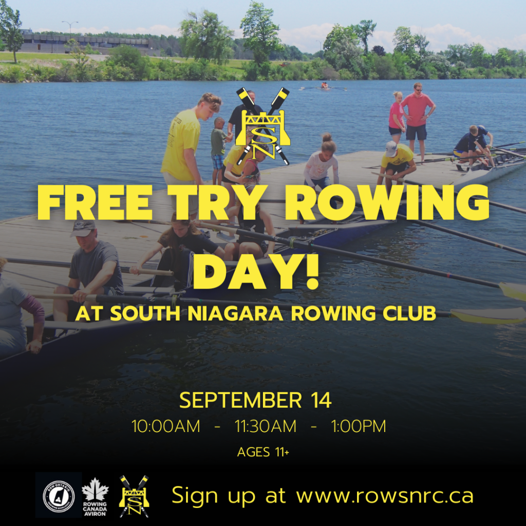 South Niagara Rowing Club - Rowing the South Welland Canal